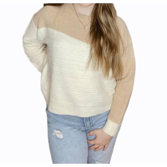 TREND:NOTES | Sweaters | New Trendnotes Sweet Cream Sweater In White ...